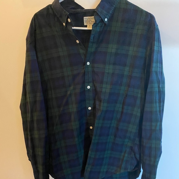 J. Crew | Shirts | J Crew Plaid Flannel | Poshmark